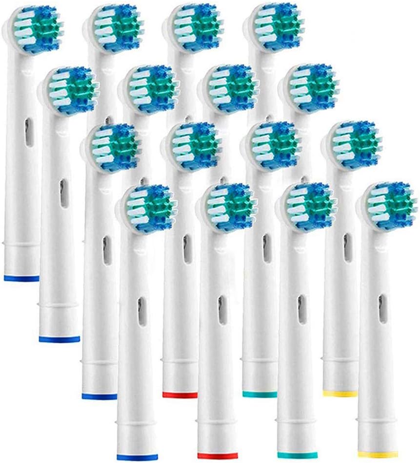 Aufsteckbürsten für Oral B Elektrische Zahnbürsten Kompatibel zu Precision Clean 16er: Amazon.de ...