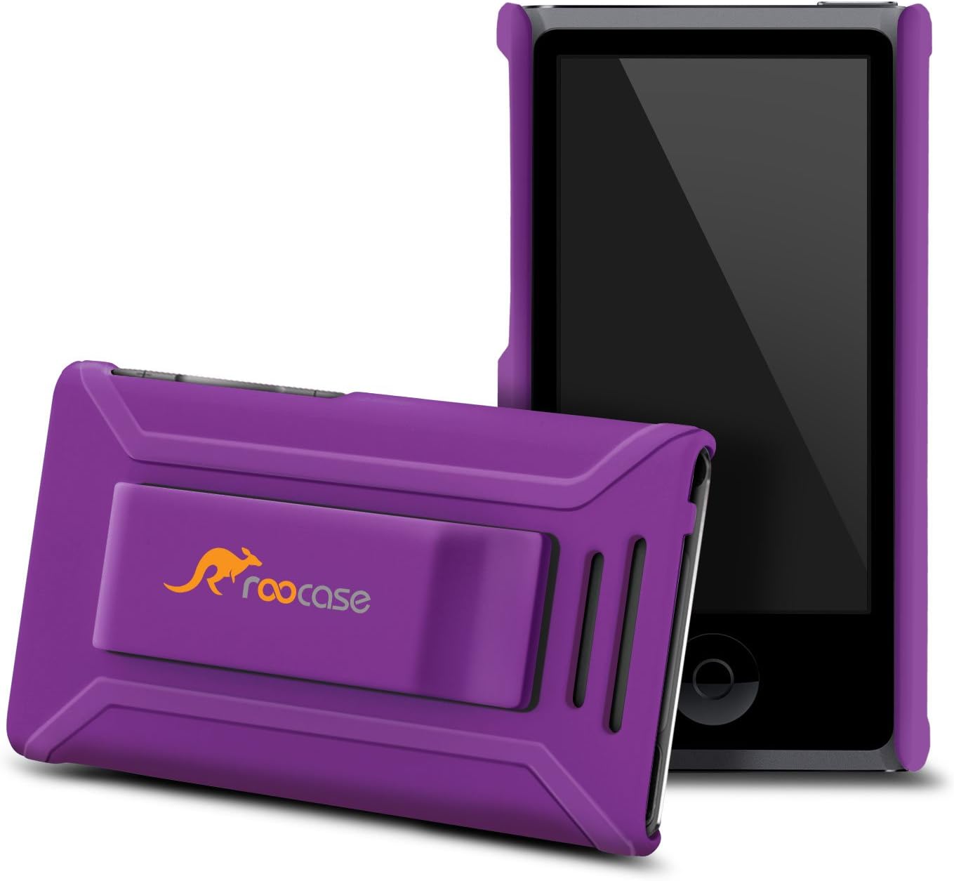 iPod Nano 7 Case - roocase Ultra Slim Fit (Purple) Shell Case Cover for ...
