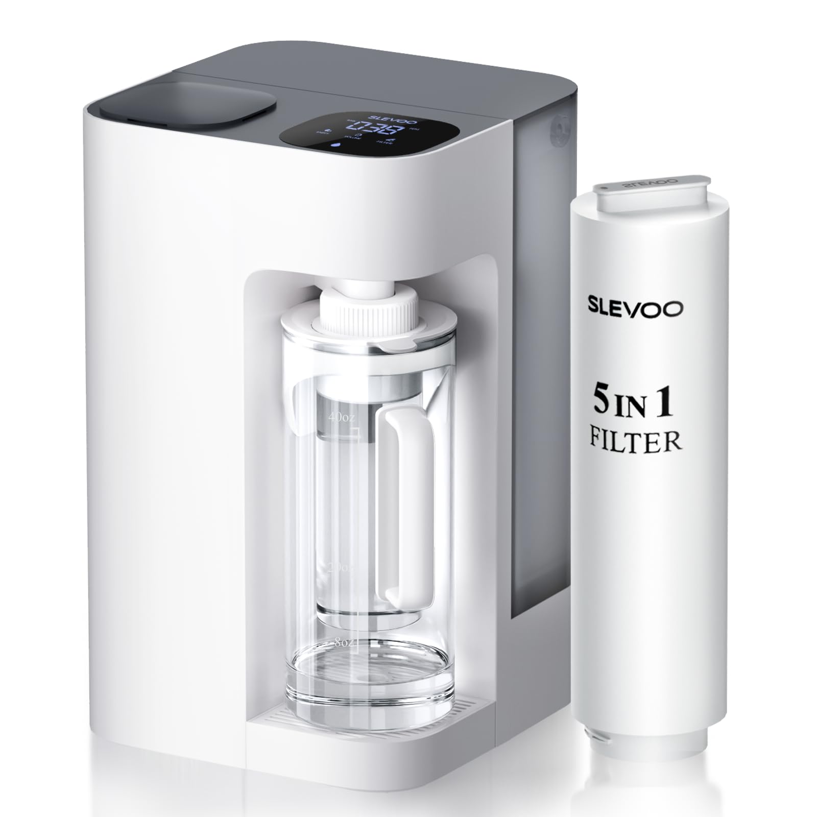 Reverse Osmosis Water Filter Countertop, 6 Stage RO Water Filtration ...