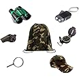 Amazon.com: Kids Backyard Outdoor Exploration kit (7 Pieces) Military ...