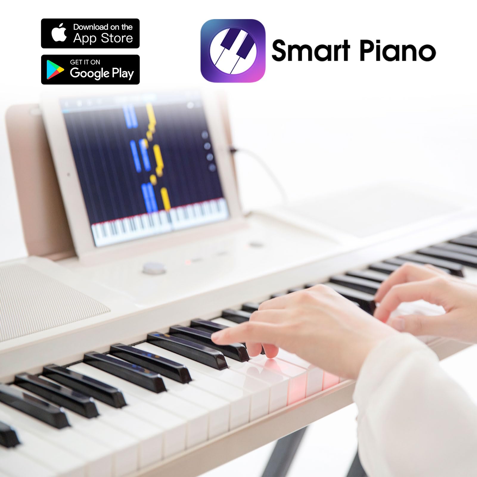 Mua Keyboard Piano, 61 Key Piano Keyboard for Beginner/Professional ...