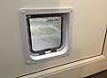 Cat Mate 4-Way Locking Cat Flap for Large Cats and Small Dogs, Easy ...
