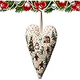 Amazon.com: DIY Heart Embroidery Christmas Decoration, Hand Embroidery ...