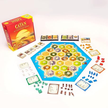 Mua CATAN Board Game 25th Anniversary Edition | Includes The Base Game ...