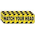 Amazon.com: eDesign Watch Your Head Sign - 8x3 Inches - Self Adhesive ...