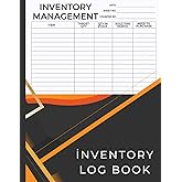 Amazon.com: Inventory Log Book: 8.5" x 11" Inches 100+ Pages ...