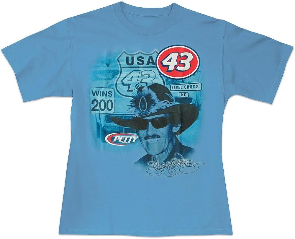 NASCAR Richard Petty #43 T-Shirt | Amazon.com