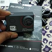 AKASO V50Elite 4K 60fps WiFi Action Camera Touch Screen: Amazon.in ...