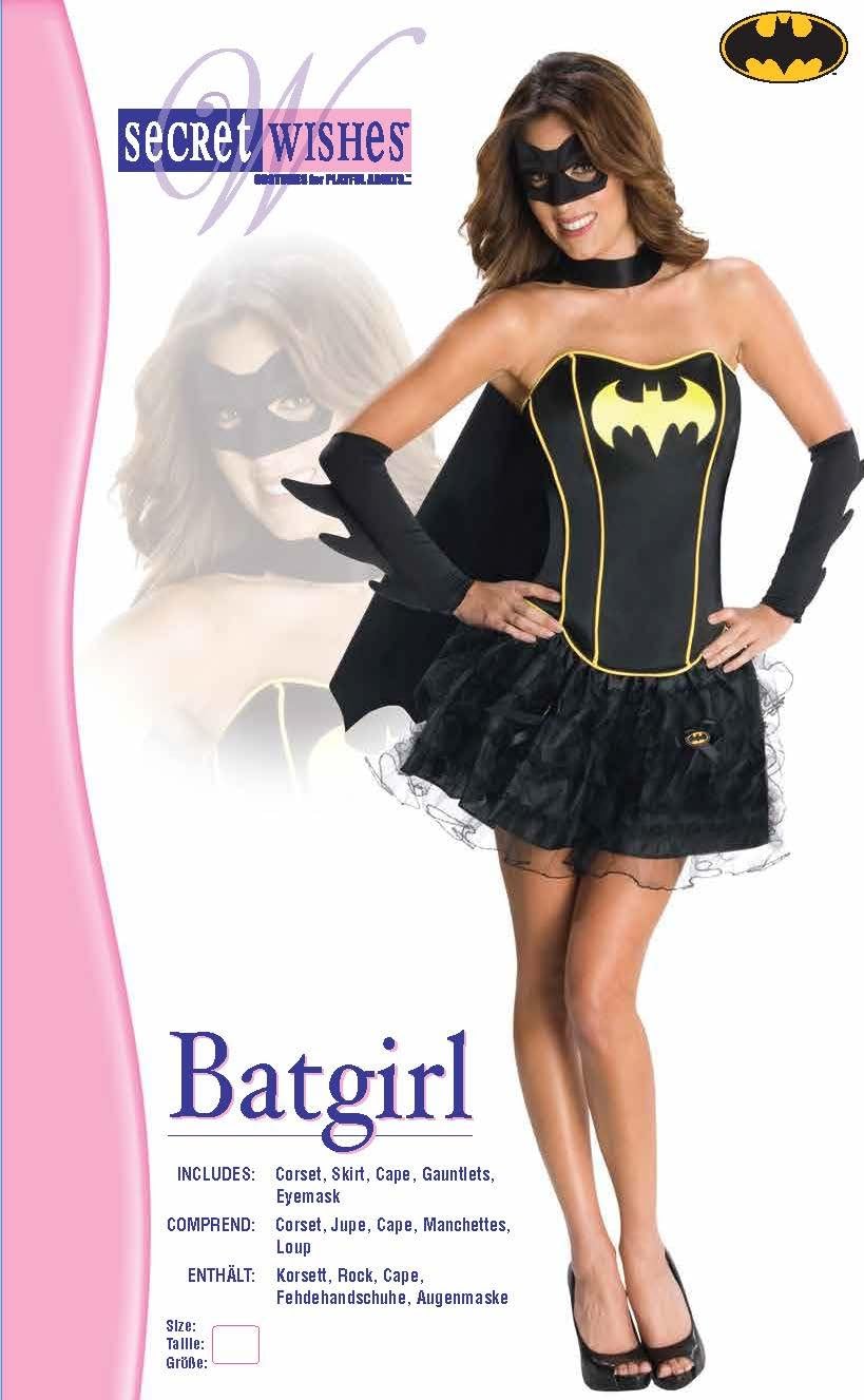 Rubie’s 880557M Official Batgirl Corset and Tutu Costume, Adult’s ...