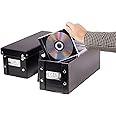 Amazon.com: Snap-N-Store CD Storage Box - Pack of 2 - Durable 5.1 x 5.1 ...