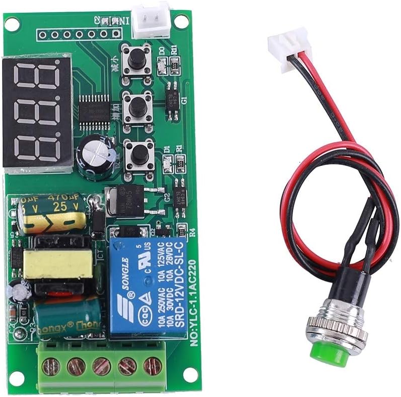 Timer Relay Switch Module Ac 110v 220v Time Controller Switch Board High Level Signal Trigger