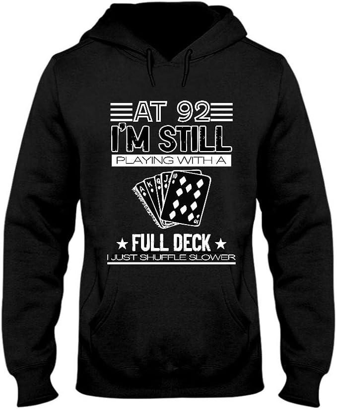 92nd Birthday Present 92 Year Old Cards Hoodie Amazon co uk Clothing 92nd-birthday-present-92-year-old-cards-hoodie-amazon-co-uk-clothing