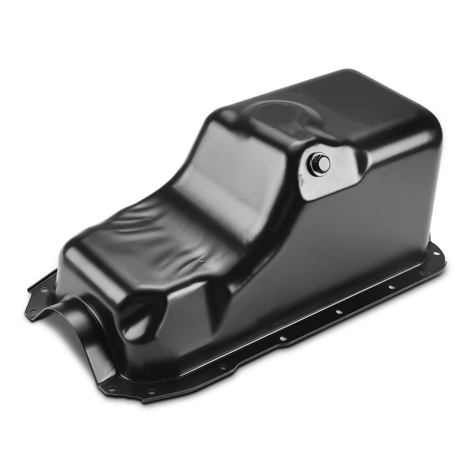 A-Premium Engine Oil Pan Sump with Drain Plug Compatible with Ford ...