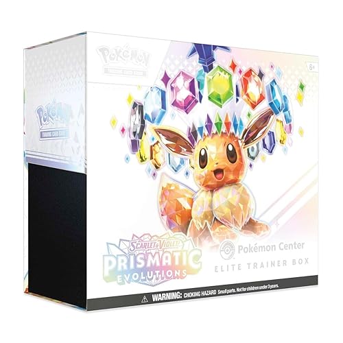 Pokemon TCG: Scarlet & Violet-Prismatic Evolutions Pokémon Center Elite ...