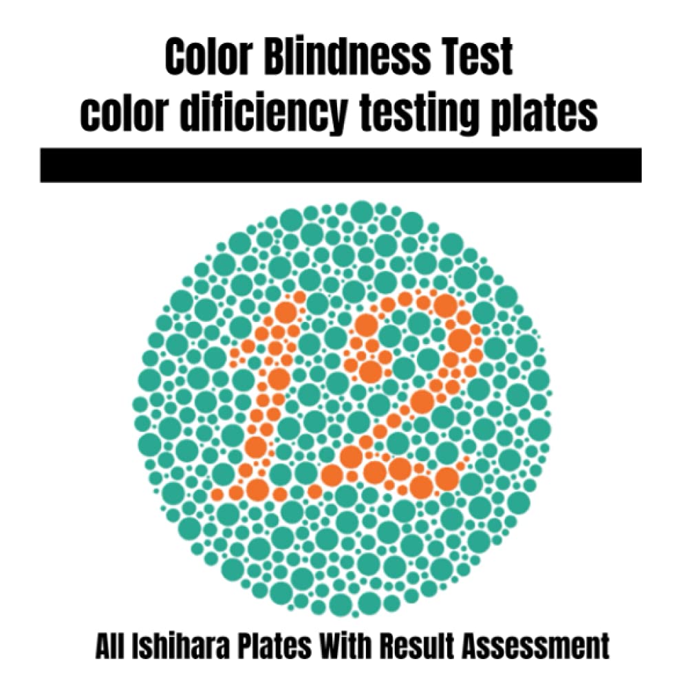 Mua Color Blindness Test: Color Deficiency testing plates Color ...