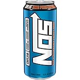 Amazon.com: NOS Zero Sugar: High Performance Energy Drink. 16 Fl oz ...