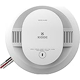 Kidde Hardwired Smoke Detector, AA Battery Backup, Interconnectable ...