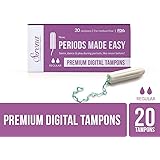Buy Sirona FDA Approved Premium Digital Tampon Heavy Flow - 20 Pieces ...