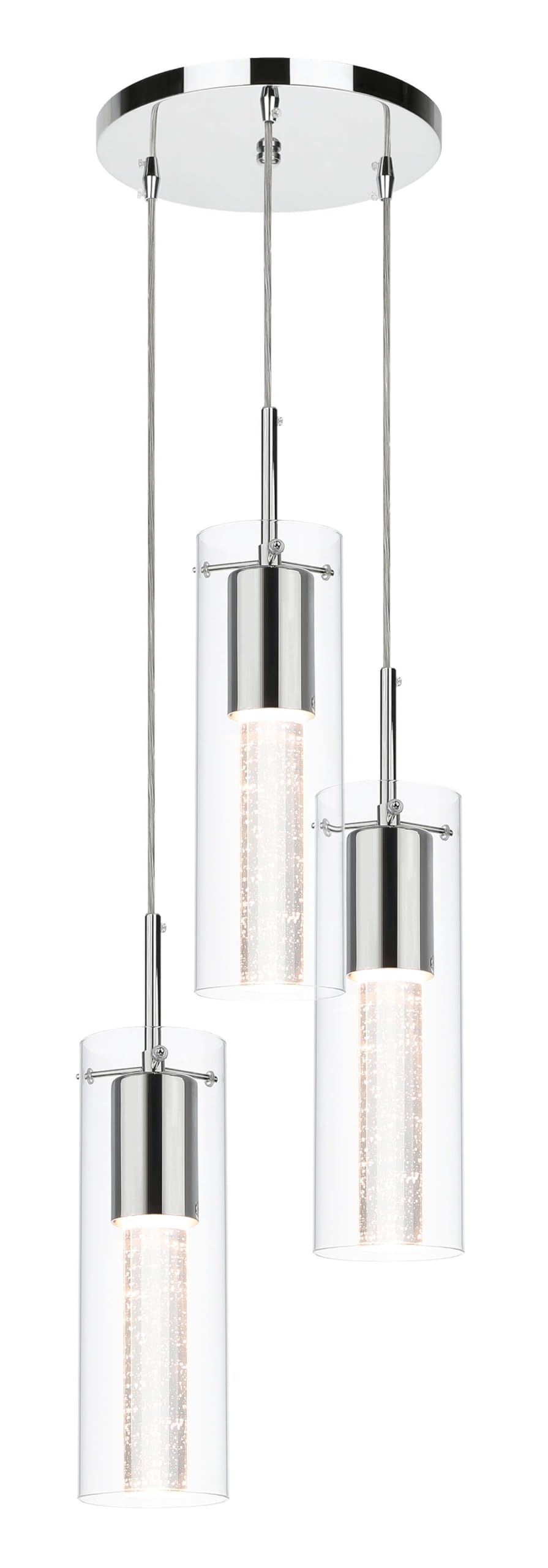 XiNBEi Lighting Pendant Lighting, Kitchen Island Cluster Pendant Light ...