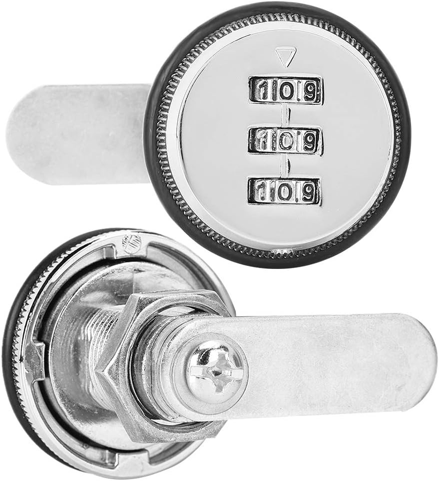 Password Cabinet Lock,Zinc Alloy 3 Digit Code Combination Cam Coded ...