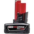 Amazon.com: Genuine Milwaukee 48-11-2440 New M12 12v Red Lithium XC 4.0 ...