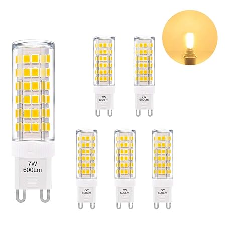 Super Bright 7W G9 GU9 Miniature LED Light Bulbs Capsule Corn Lamp ...