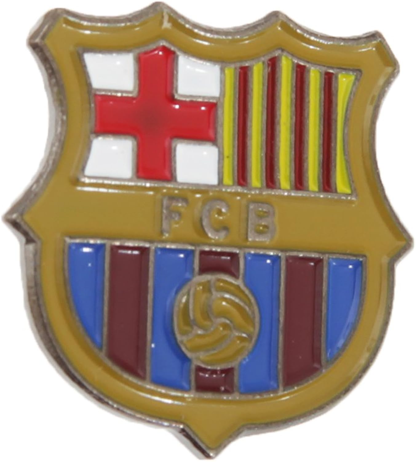 FC Barcelona - Pins métallique officiel (Taille unique) (Multicolore ...