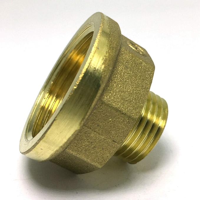 Pipe Fittings Full Brass Male Thread Adapter Inside/Outside Teeth ...