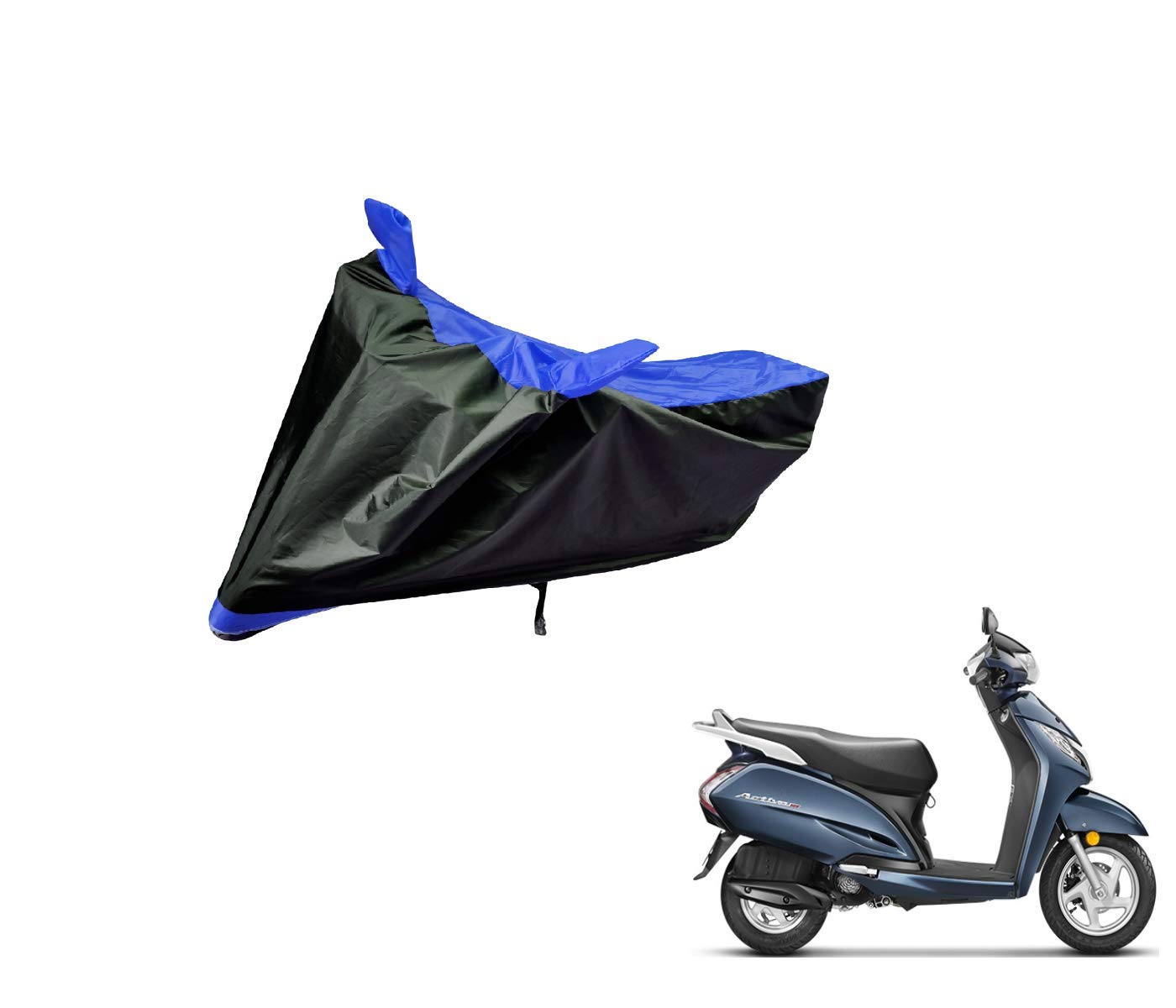 Auto Hub Bike Body Cover for Honda Activa 3G - Black/Blue: Amazon.in ...