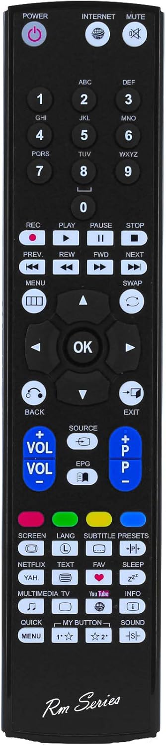 RM Series Replacement Remote Control for Hitachi: Amazon.co.uk: Electronics