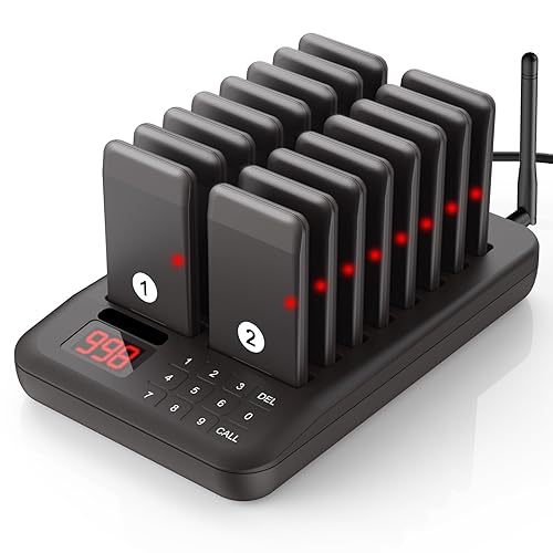 Restaurant Pager System, Pagers for Restaurants 20 Guest Pagers ...