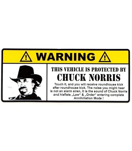 Chuck Norris Var Her Klistremerke Chuck Norris Sticker Etsy