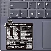 Amazon.com: Mac Shortcut Sticker - Mac OS Shortcuts Sticker (M1+Intel ...