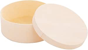 DIY Round Wood Boxes, Craft Kits, 12 Pieces Great Activity for Kids ...