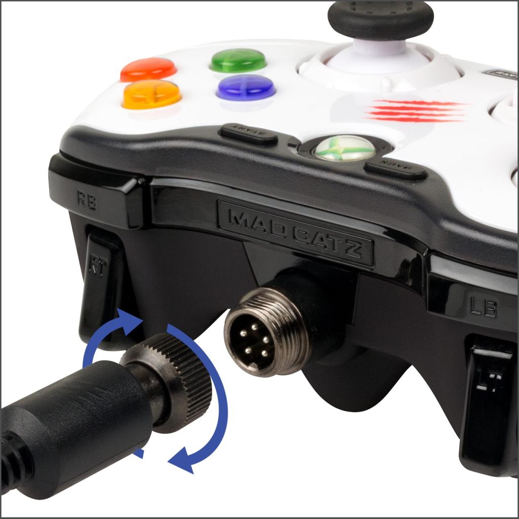 Amazon Mad Catz Pro Controller For Xbox 360 White Video Games Amazon Mad Catz Pro Controller For Xbox 360 White Video Games