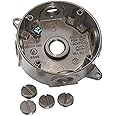 Hubbell-Bell 5361-7 4'' Round Weatherproof Splice Box, Gray ...