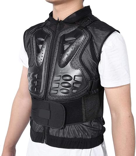 Wakects motorradweste,Bikerweste Herren Protektoren Motorrad Weste ...