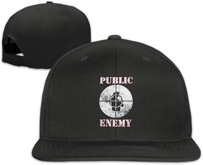 Public Enemy Logo Plain Adjustable Cap Visor Hats Vintage Custom ...