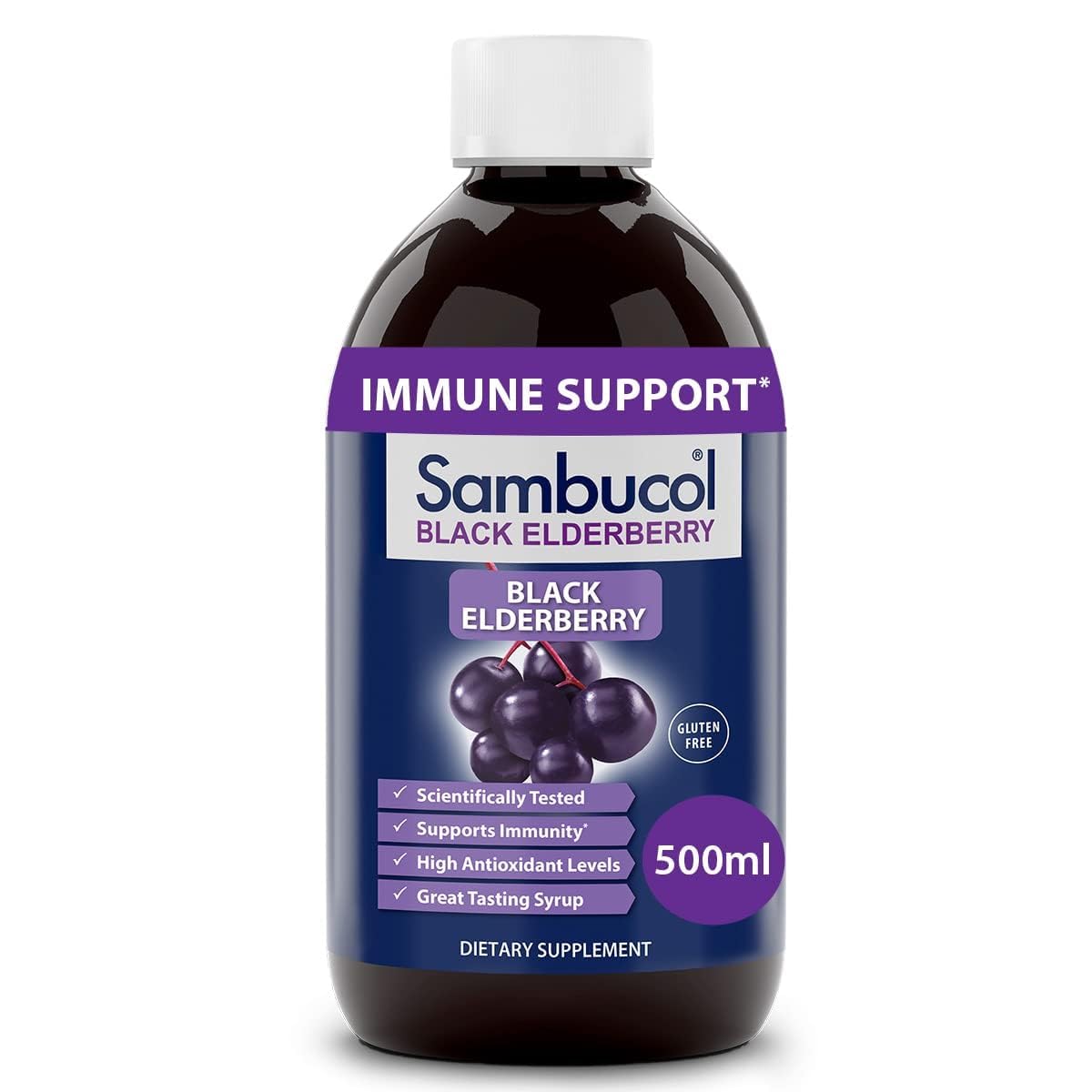 Mua Black Elderberry Syrup - Advanced Immune Support Supplement ...