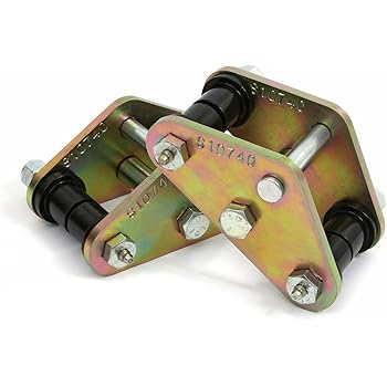 Amazon.com: Rough Country - 5060 - Front Shackle Reversal Kit for Jeep ...