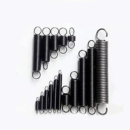 1pcs Wire Dia. 1.0mm Extend Spring Extension Spring OD 9/10/12mm Hook ...