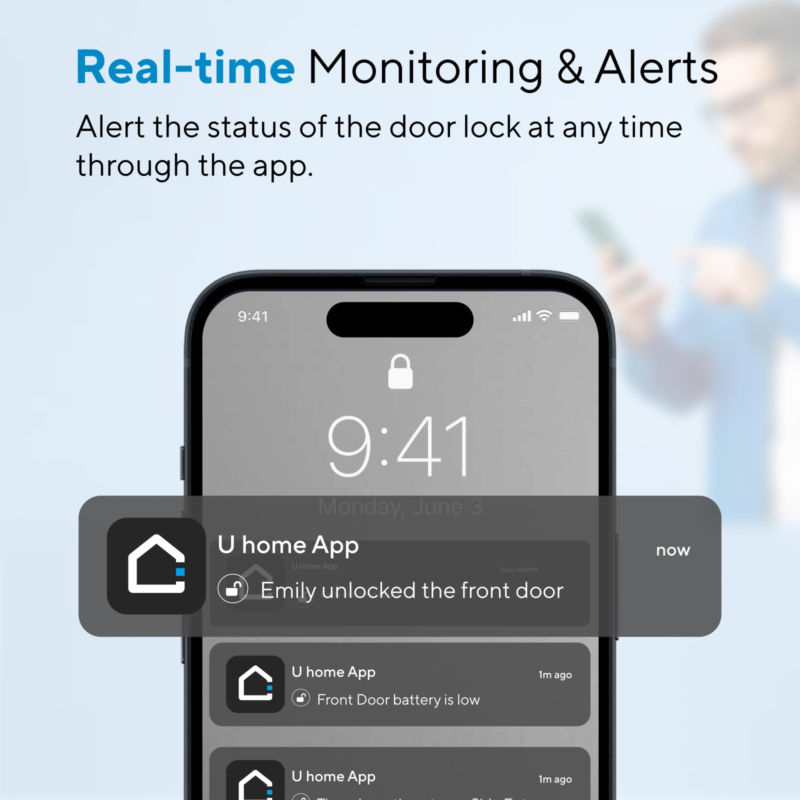 Mua Smart Lock - ULTRALOQ U-Bolt Pro with WiFi Bridge, 7-in-1 ...