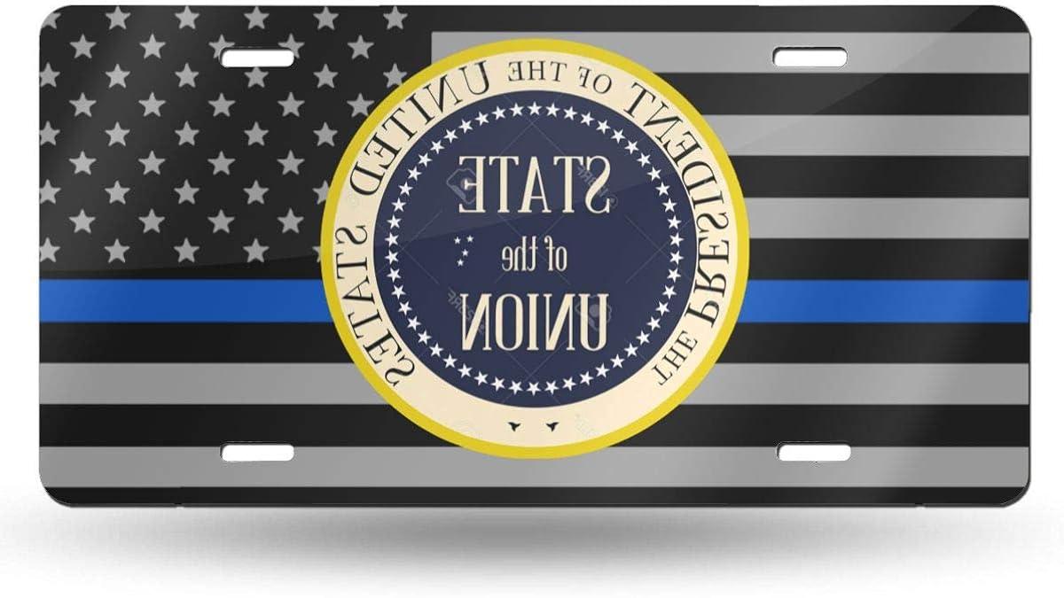 Amazon.com: HUXIURONGchepai Us Presidential Seal Vector License Plates ...