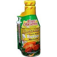 Amazon.com: Tony Chachere Injectable Marinades with Injector, Creole ...