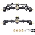 Amazon.com: RCAWD SCX24 Upgrades Front Portal Rear Axle Housing & Brass Third Member Housing ...