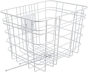 Amazon.com : Electra Cruiser Wire Bicycle Basket (White) : Bike Baskets ...