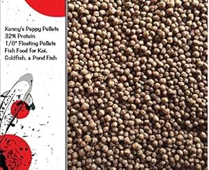 Amazon.com : 50 lbs Koi Fish Food - 50 lb Sealed Bag - 32% Premium ...