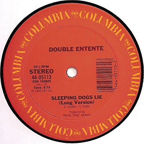 Double Entente - DOUBLE ENTENTE SLEEPING DOGS LIE vinyl record - Amazon ...