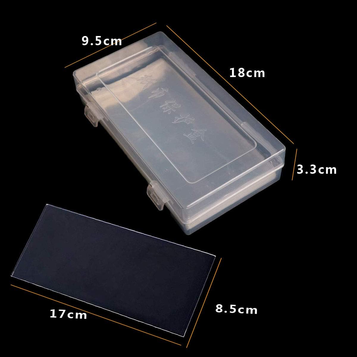 Osuter 200PCS Banknote Coin Holder Transparent Plastic Banknote ...