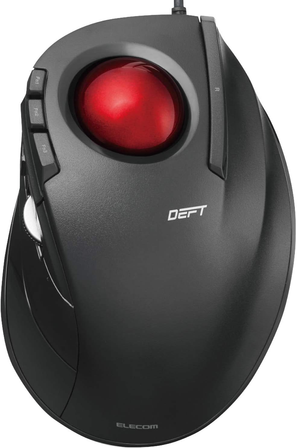ELECOM Wired Finger-Operated Trackball Mouse EX-G Series 8-Button ...